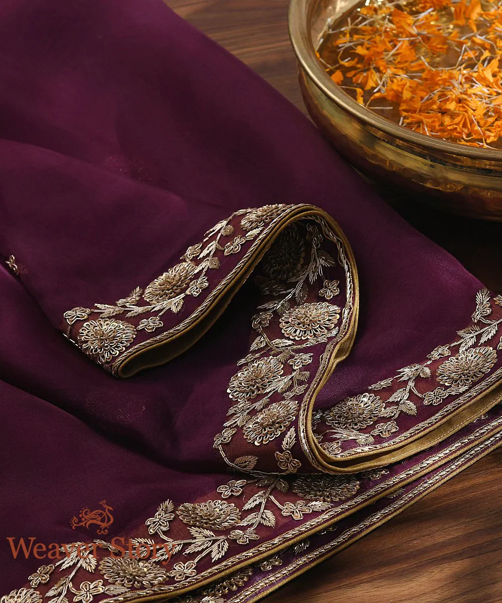 Velvet Heavy Work Dupatta